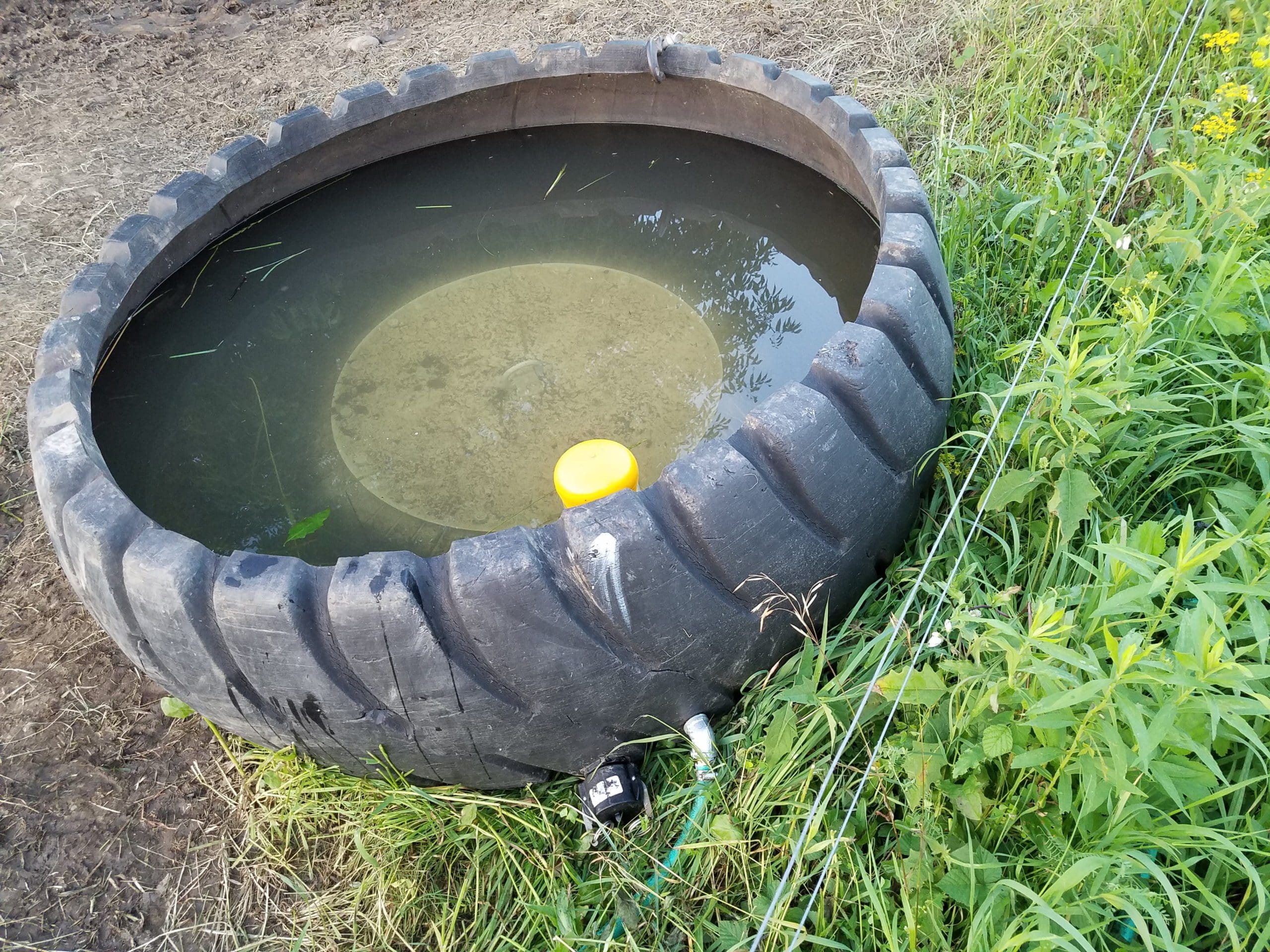 Portable Water Trough - Wrong Direction Farm