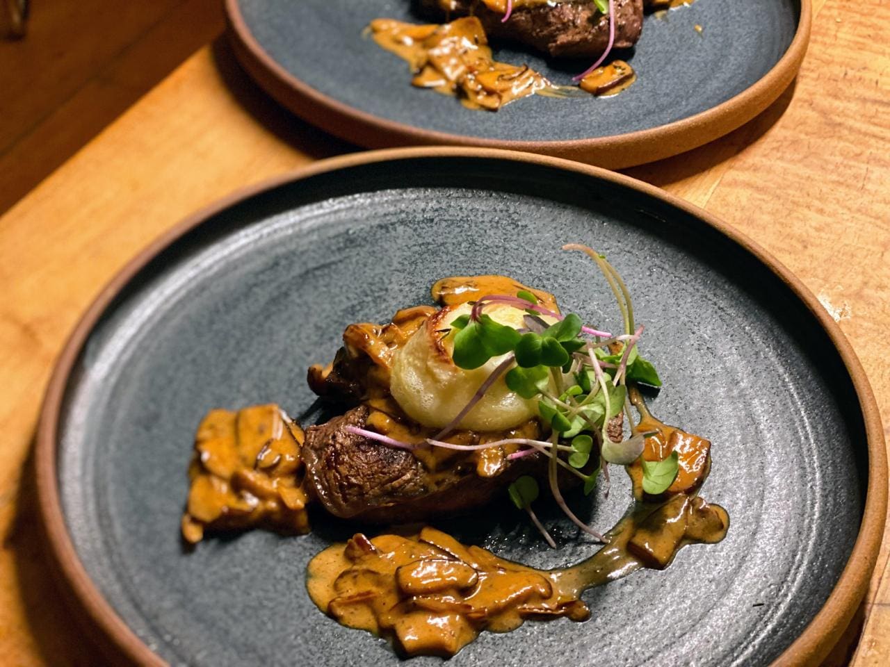 Filet Mignon with Wild Mushroom Cream Sauce – Wrong Direction Farm